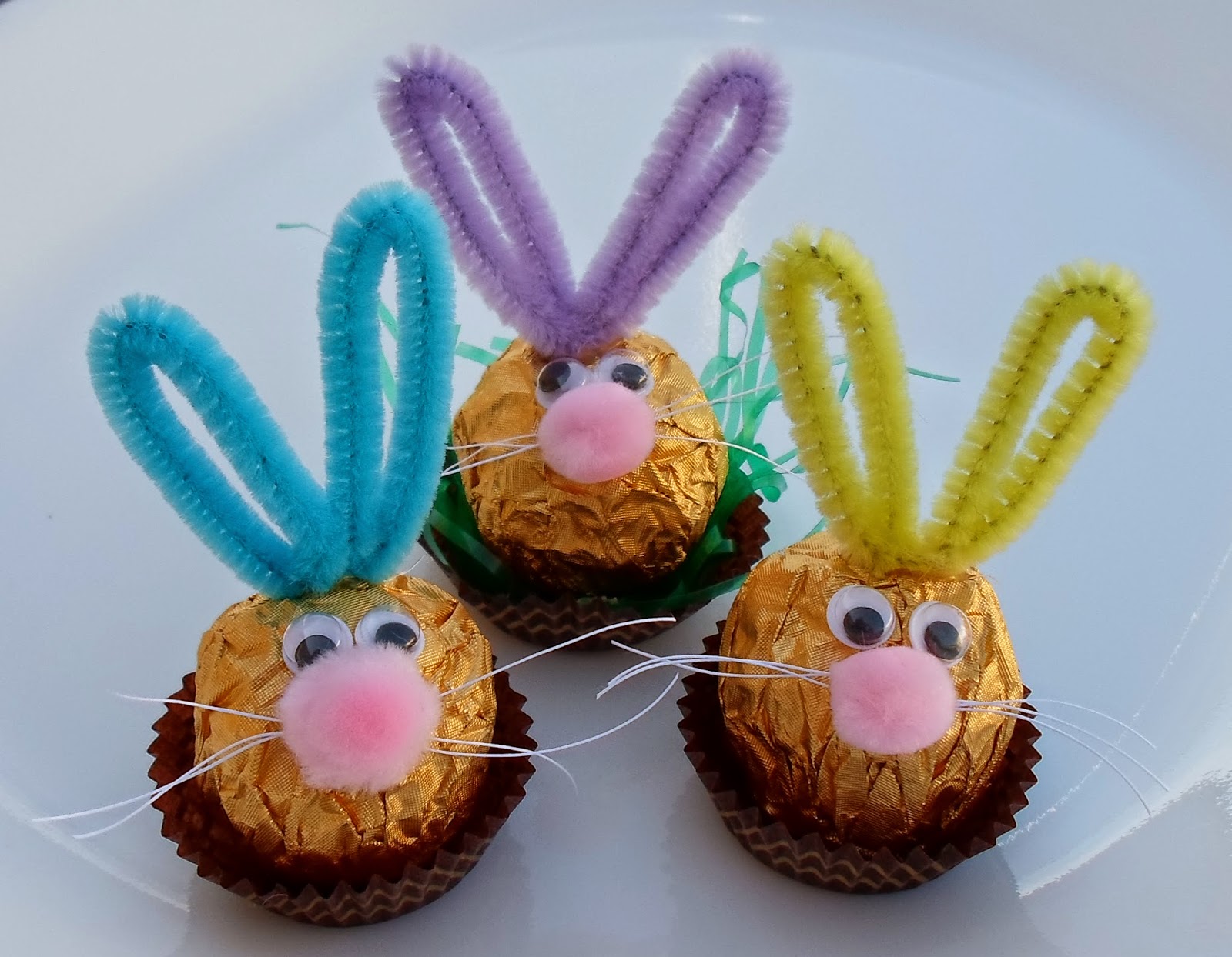 Happier Than A Pig In Mud: Ferrero Rocher Easter Bunnies