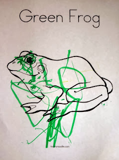 Mom's Tot School: The Color Green