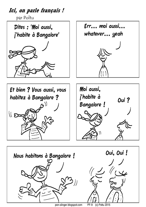 Pen-Slinger: Ici on Parle Français ! - 9