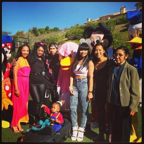 Mááry: [Fotos]Pré-Festa do King Cairo filho do Rapper Tyga com a Blac Chyna