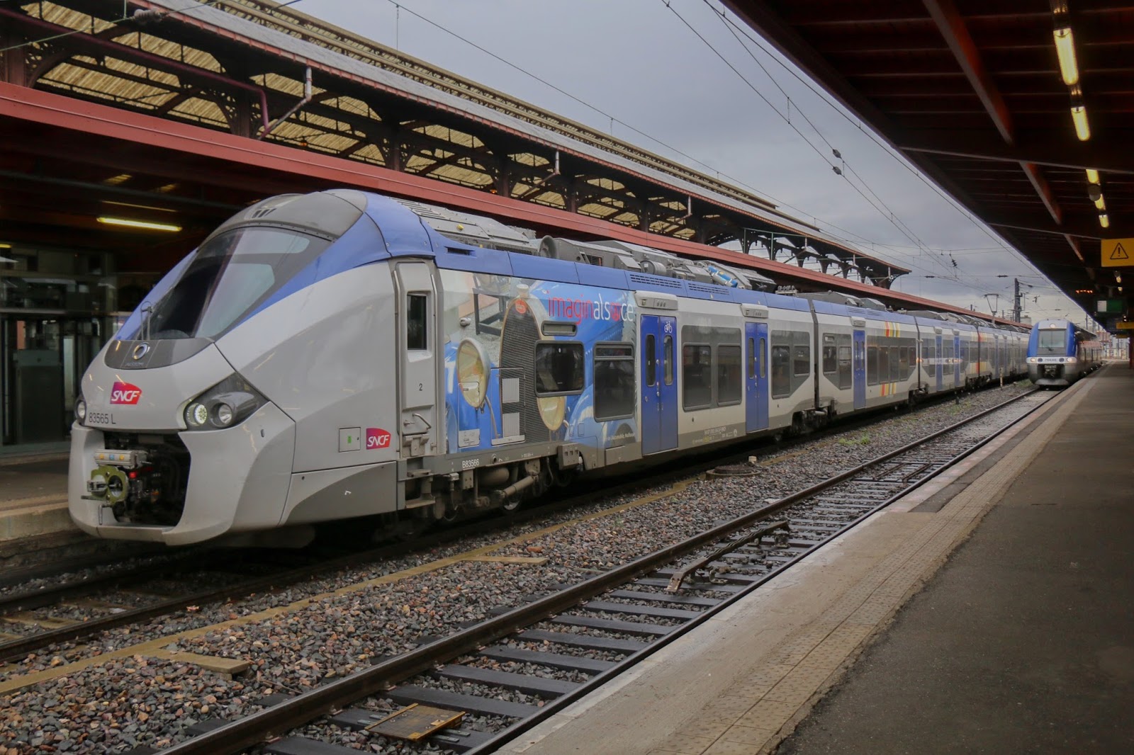 LA PASSION DU TRAIN: à Paris Est ,puis Strasbourg et Sélestat avec ...
