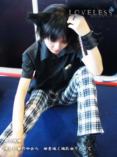 foto cosplay cowok. kiyoshi sakurazuka