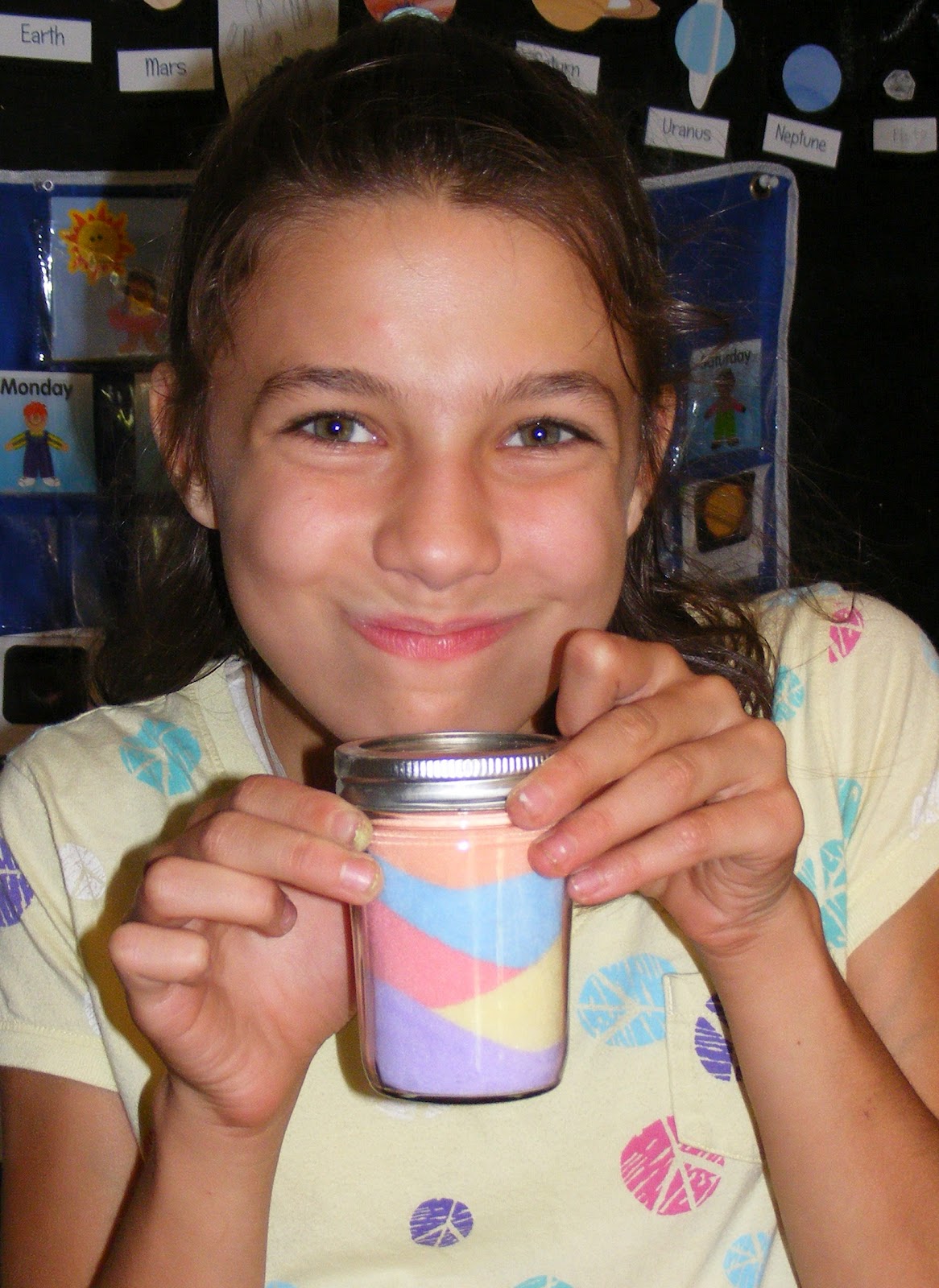 Ten kids and a Dog: Salt and Chalk Art---also called--A Very Big Mess ...