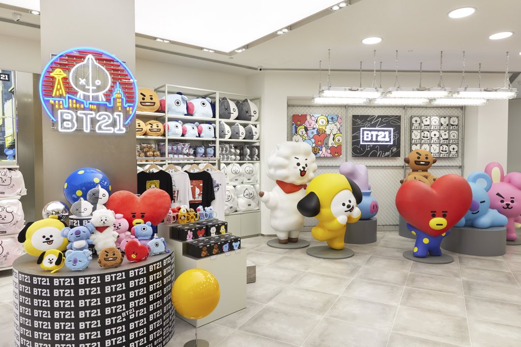 OFFICIAL STORE LOCATION - BT21 World