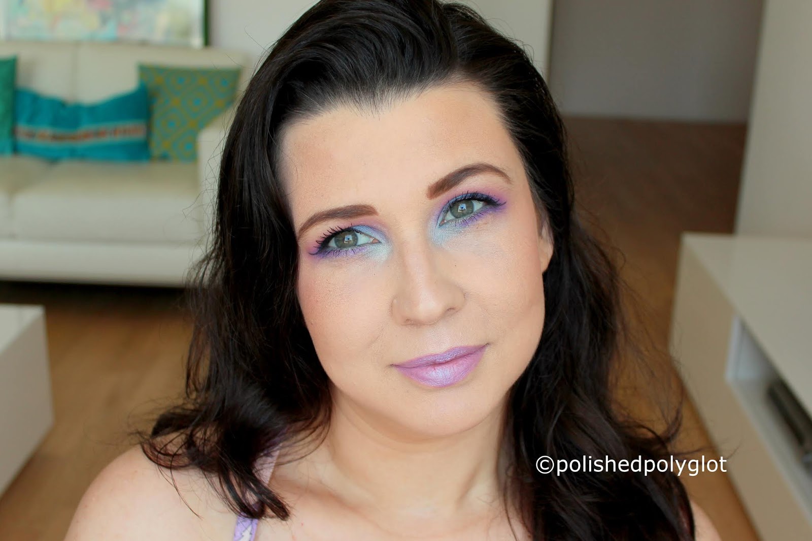 Makeup │Fairy-like Look in Lilac and Periwinkle [Monday Shadow ...