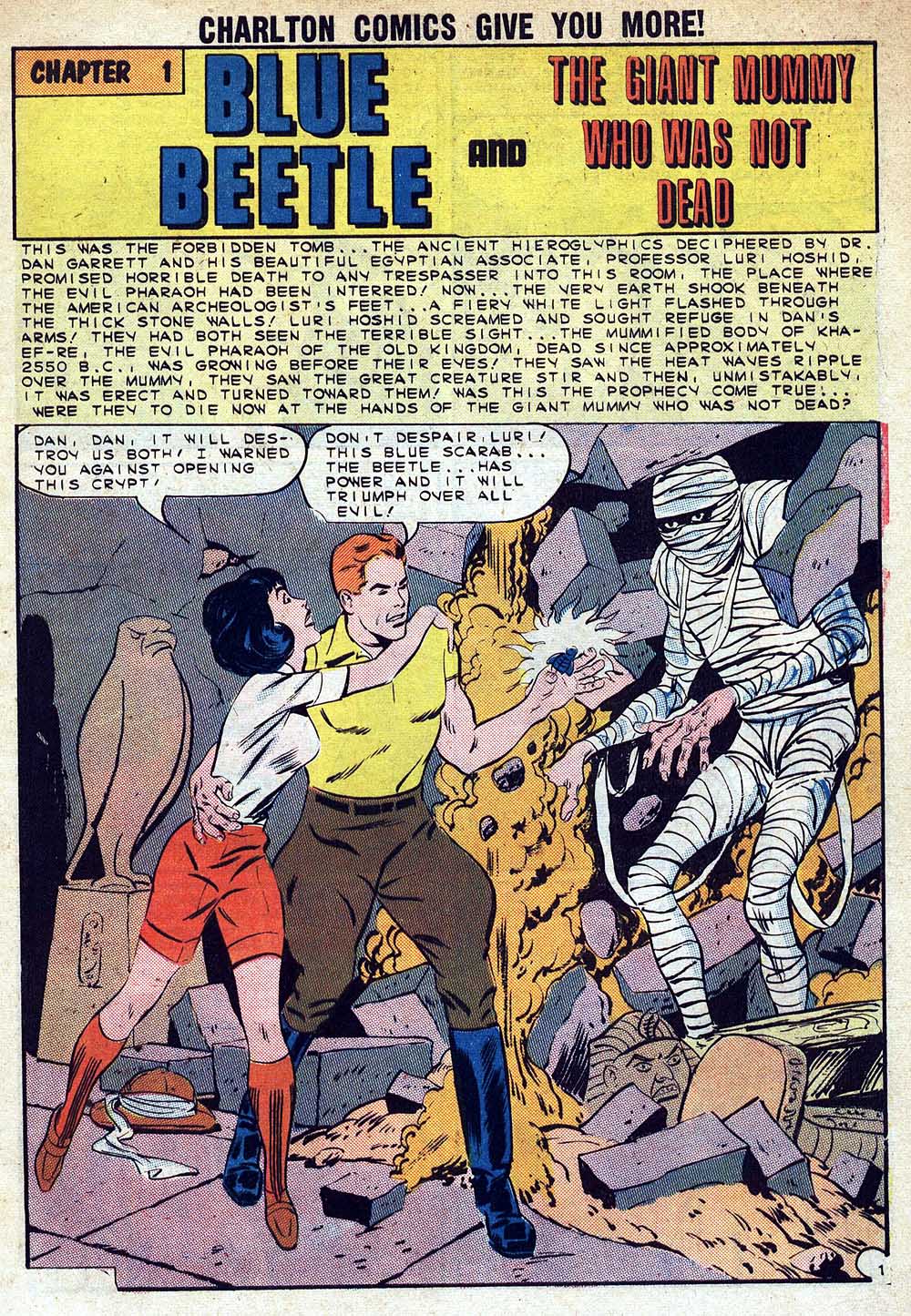 THE CHARLTON COMICS READING LIBRARY: BLUE BEETLE #1 [vol.2] June 1964