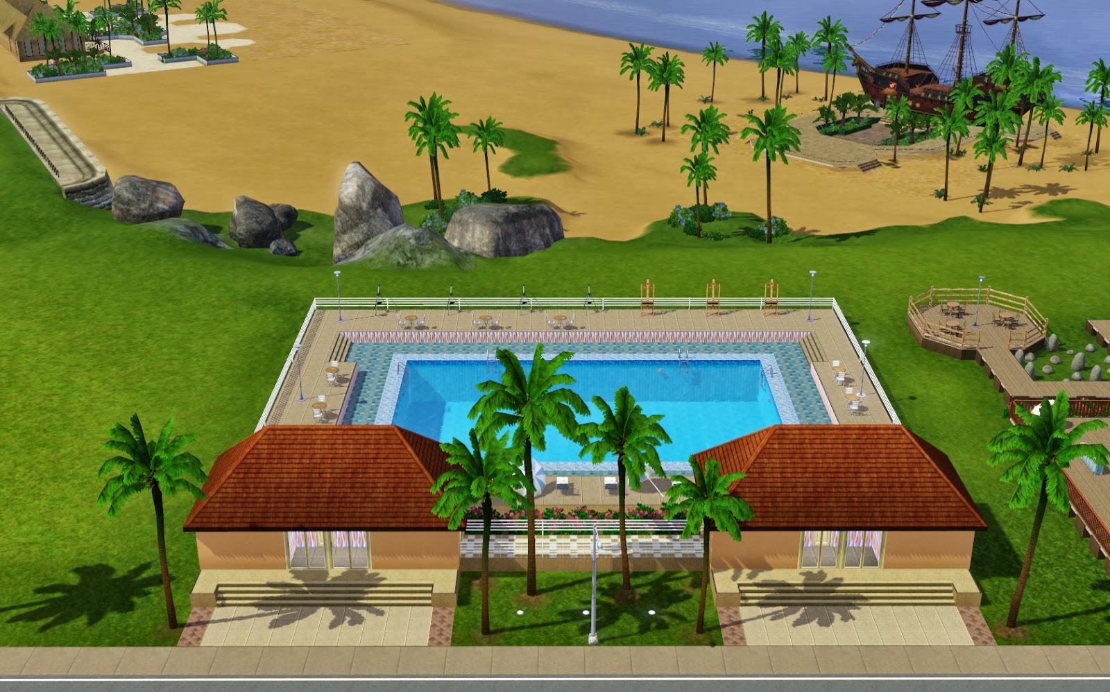 Summer's Little Sims 3 Garden: Barnacle Bay List of Community Venues