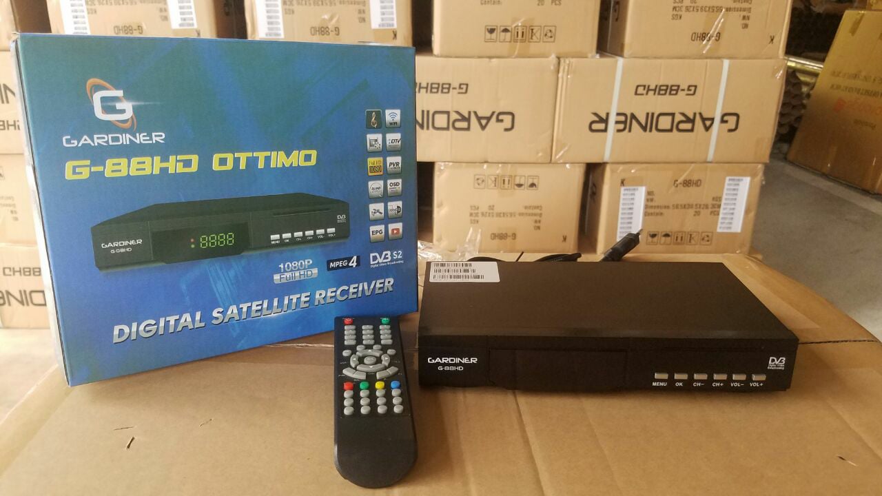 Harga Terbaru Receiver Gardiner G-88HD OTTIMO (GARMEDIA) - INFO-HARGA