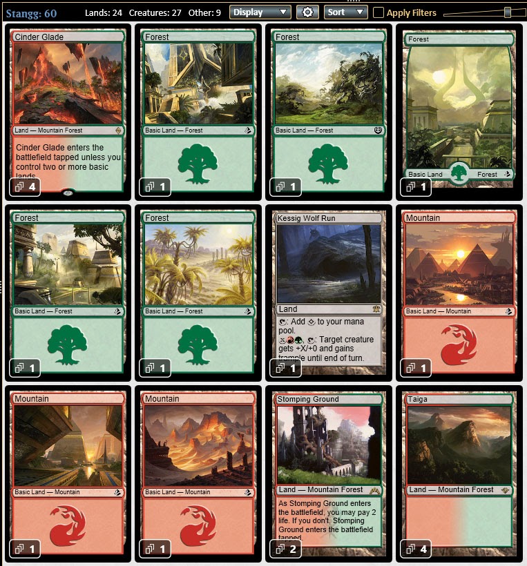 Magic the Gathering Adventures: Legacy Stangg Casual Deck