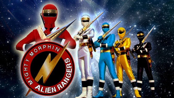 Power Rangers: MIGHTY MORPHIN ALIEN RANGERS