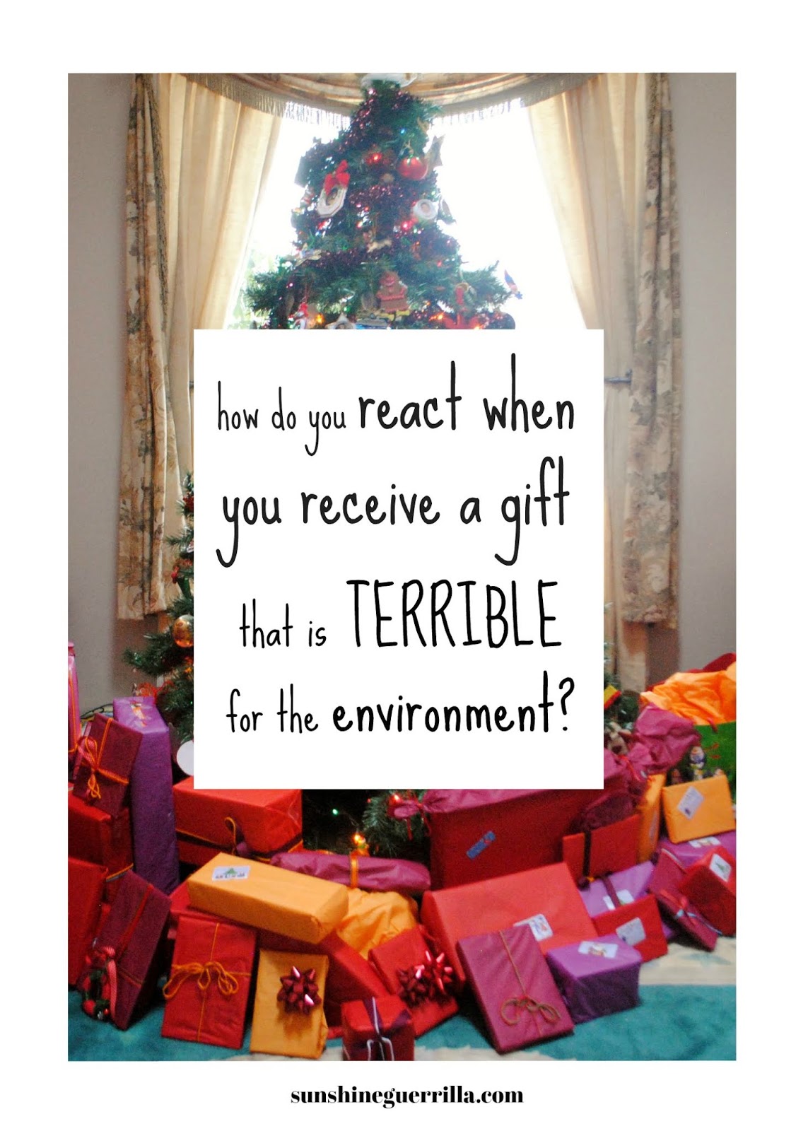 How to Accept Gifts that are Terrible for the Environment - Sunshine ...
