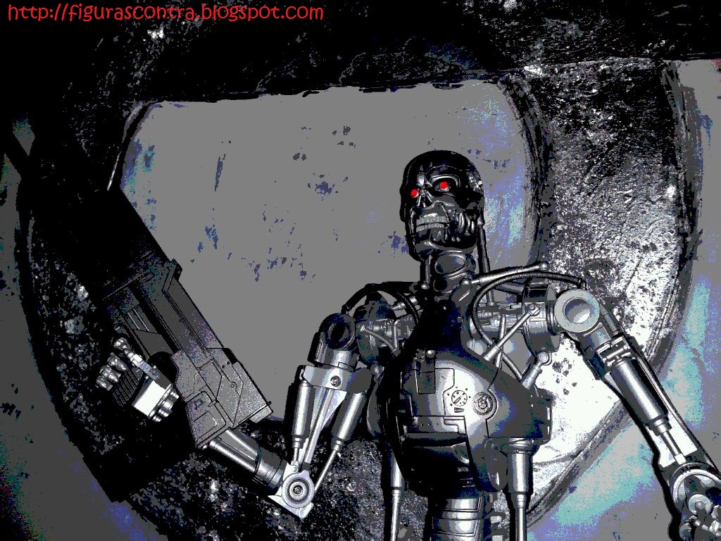 CONTRA - FIGURAS & COLECÇÕES: TERMINATOR ENDOSKELETON 18" INCH FIGURE ...