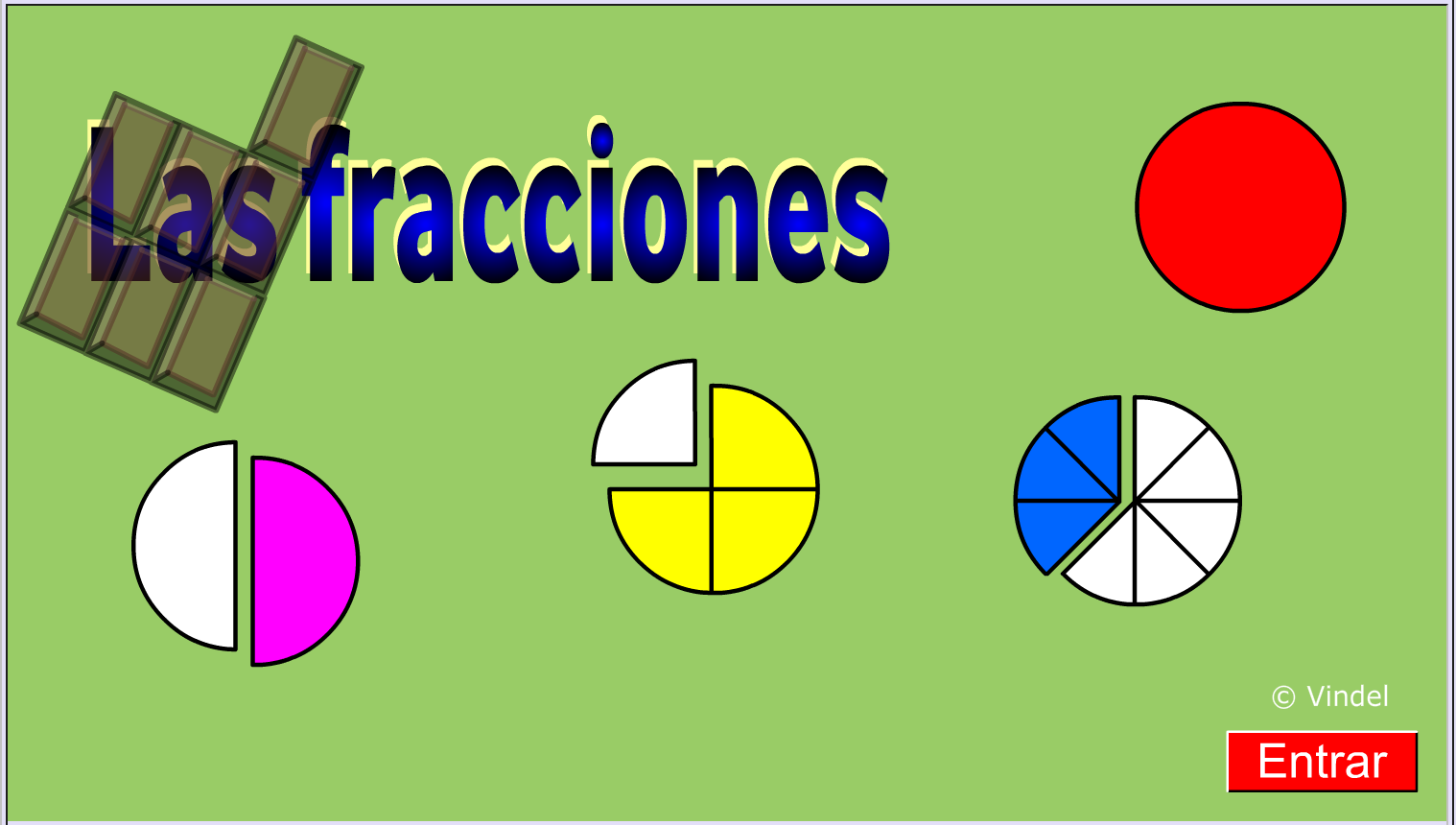 Nuestro blog, nuestra sonrisa :): Jugamos con las Fracciones