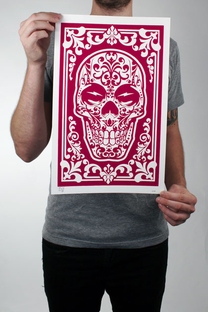 INSIDE THE ROCK POSTER FRAME BLOG: Hydro 74 Enya and Muerte Posters on sale