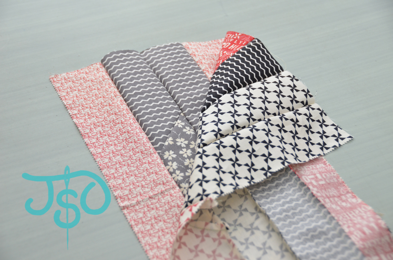 JustSewOlivia: Tutorial: Basic Jelly Roll Quilt - QuiltWest