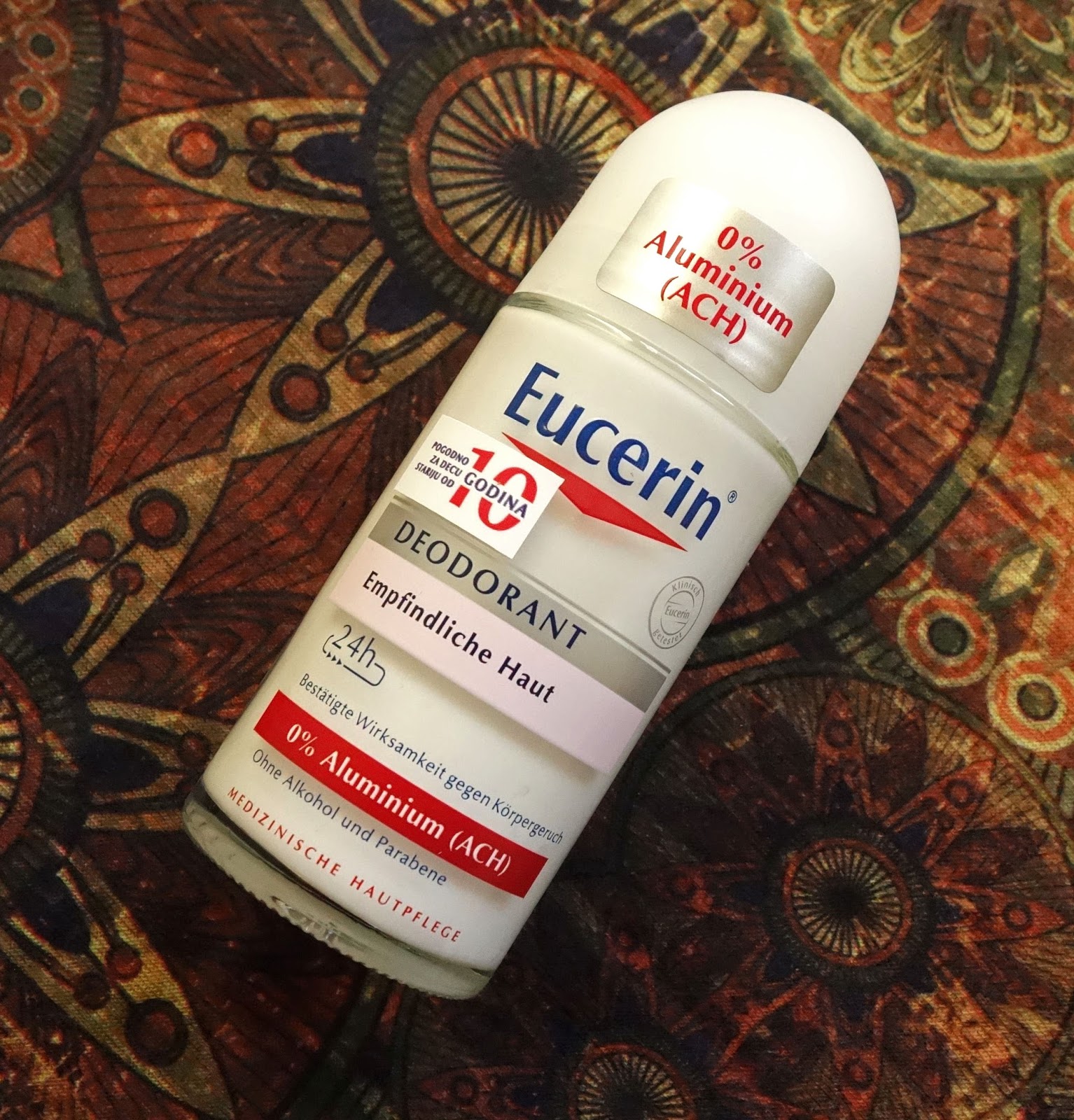 SuperNova Kozmetika: Eucerin pH 5 Deodorant 0% Aluminium