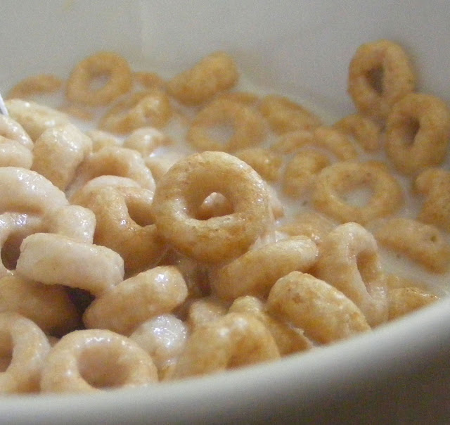 Cheerios looks so much more delicious in a close-up photo than in ...