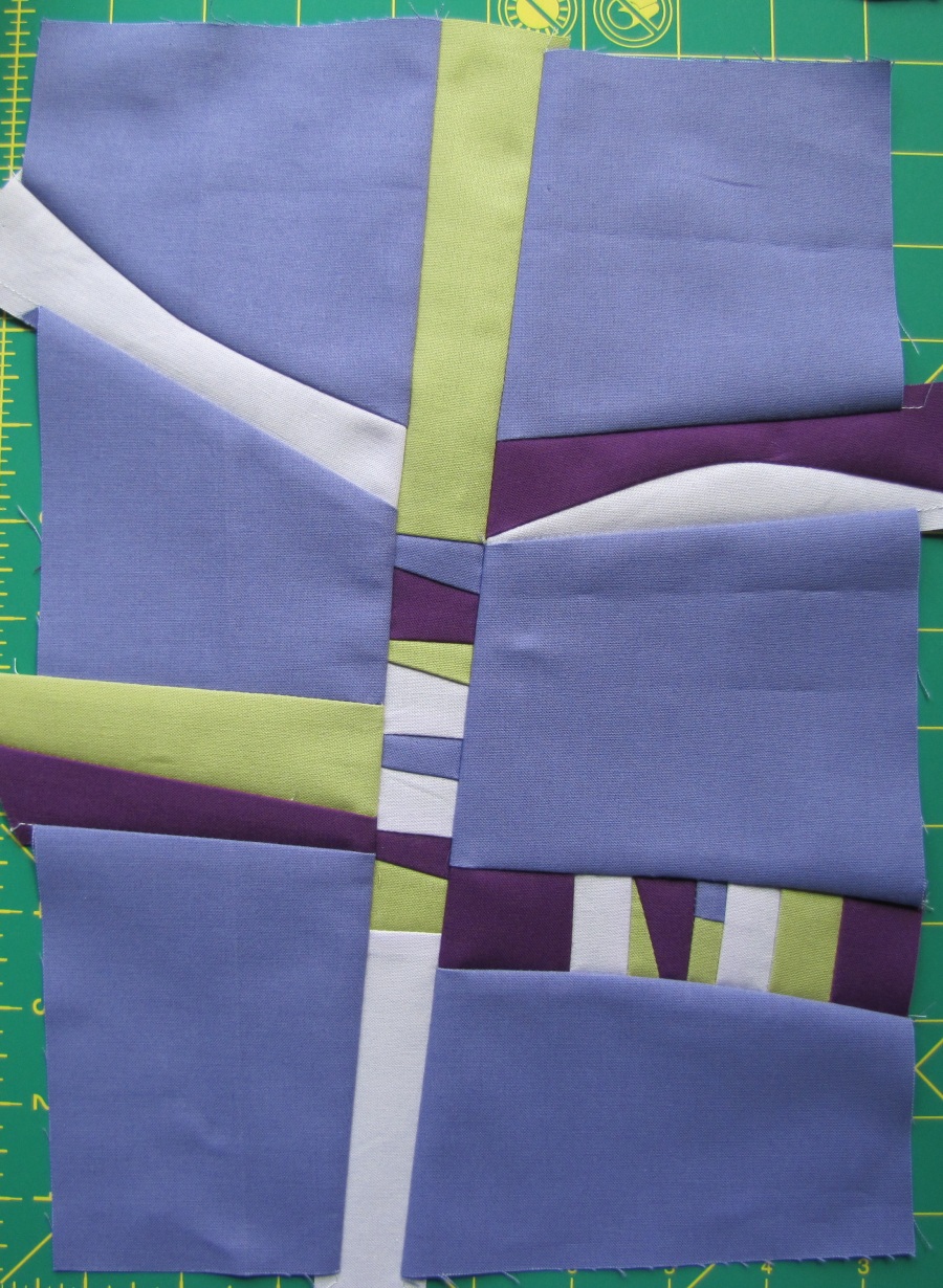 Alamosa Quilter: Art Group: Non-pattern pattern blocks