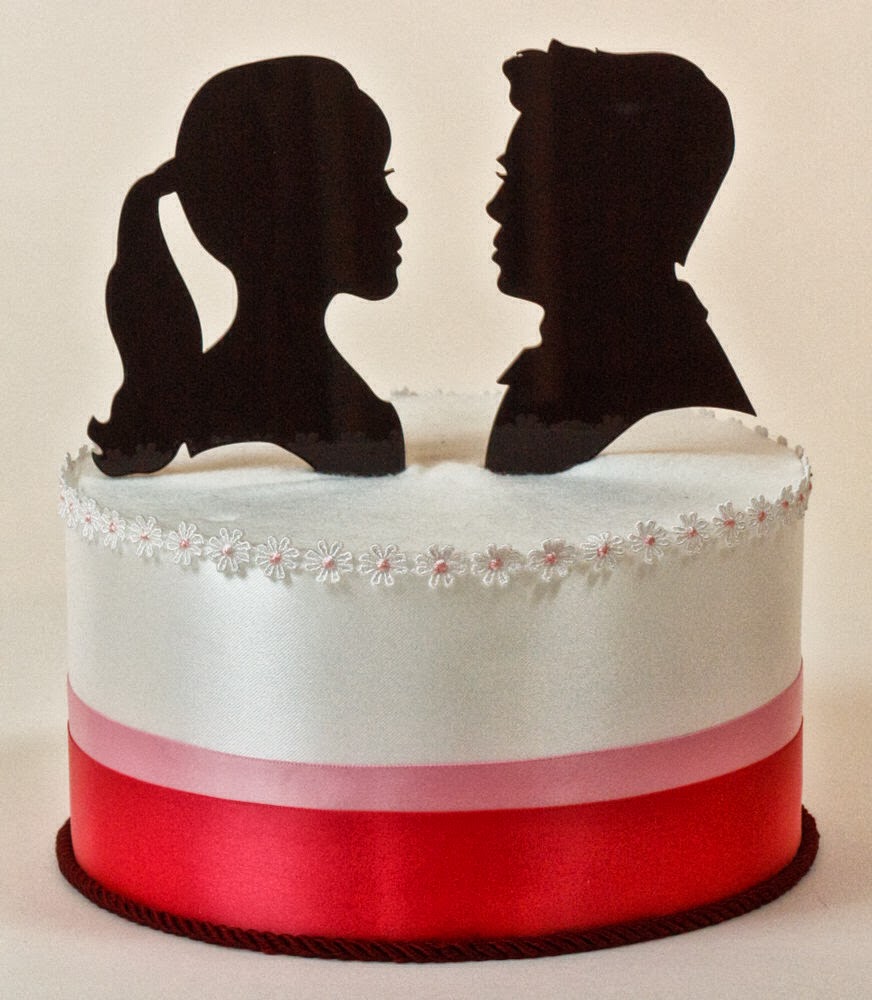 PaperPortraits.com: NEW!!! Custom Wedding Cake Topper Silhouettes and ...