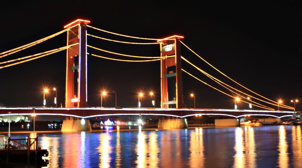 The Unique Palembang: The Other side of Ampera Bridge