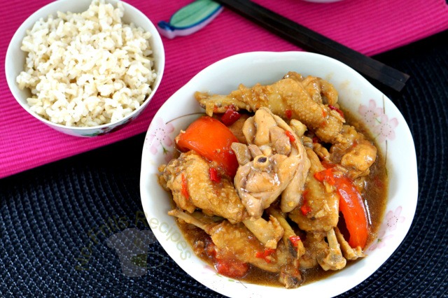 Sour plum Chicken ~ 酸梅鸡