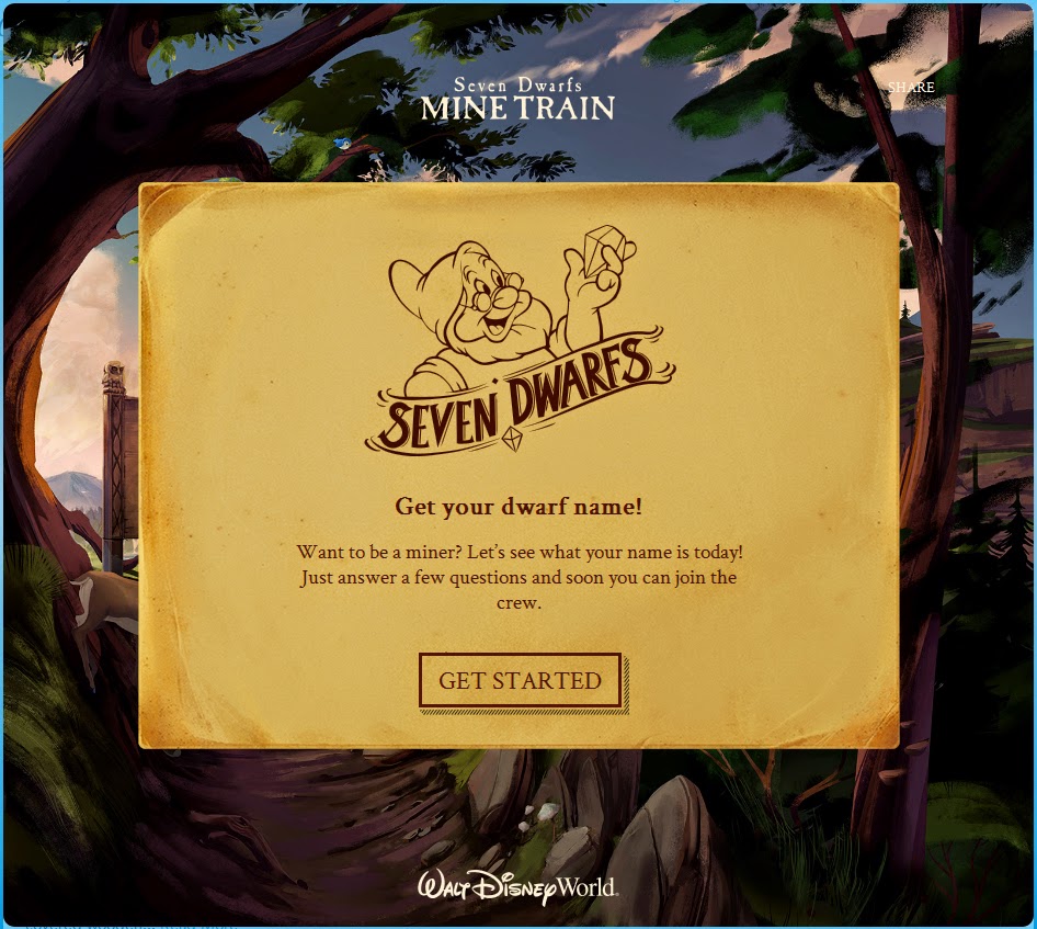 Filmic Light - Snow White Archive: Seven Dwarfs Mine Train - Online Game