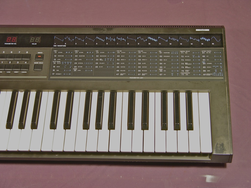 MATRIXSYNTH: Korg DW-8000 vintage analog hybrid synthesizer