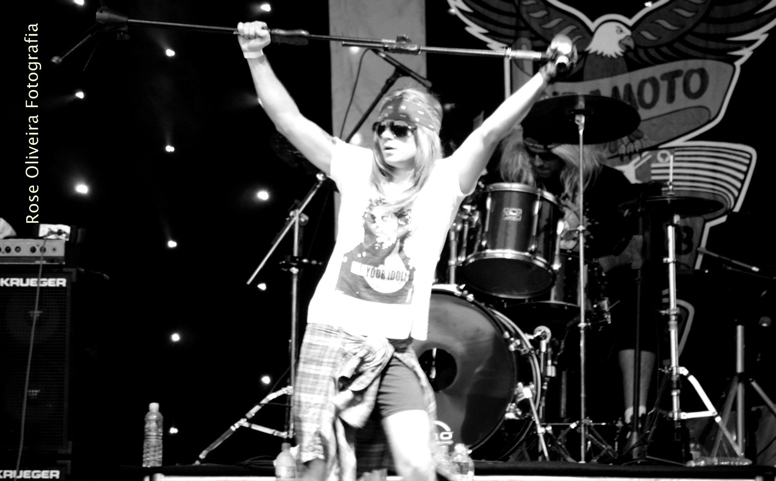 Rose Oliveira : Motor Rock Itapira - Palco