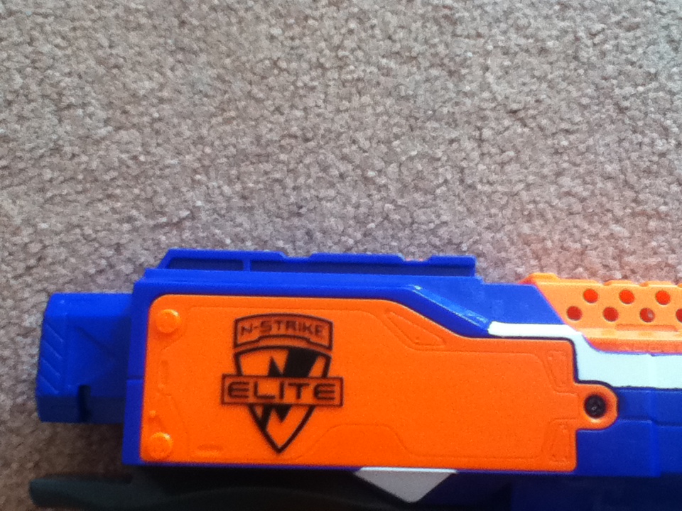 Outback Nerf: Nerf Elite Stryfe Review (75ft orange trigger)