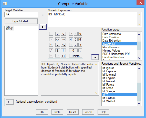 [Tutorial SPSS] Membuat tabel t, tabel F. dan Chi-square - Belajar ...