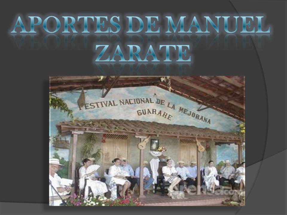 Biografía de Manuel F. Zarate