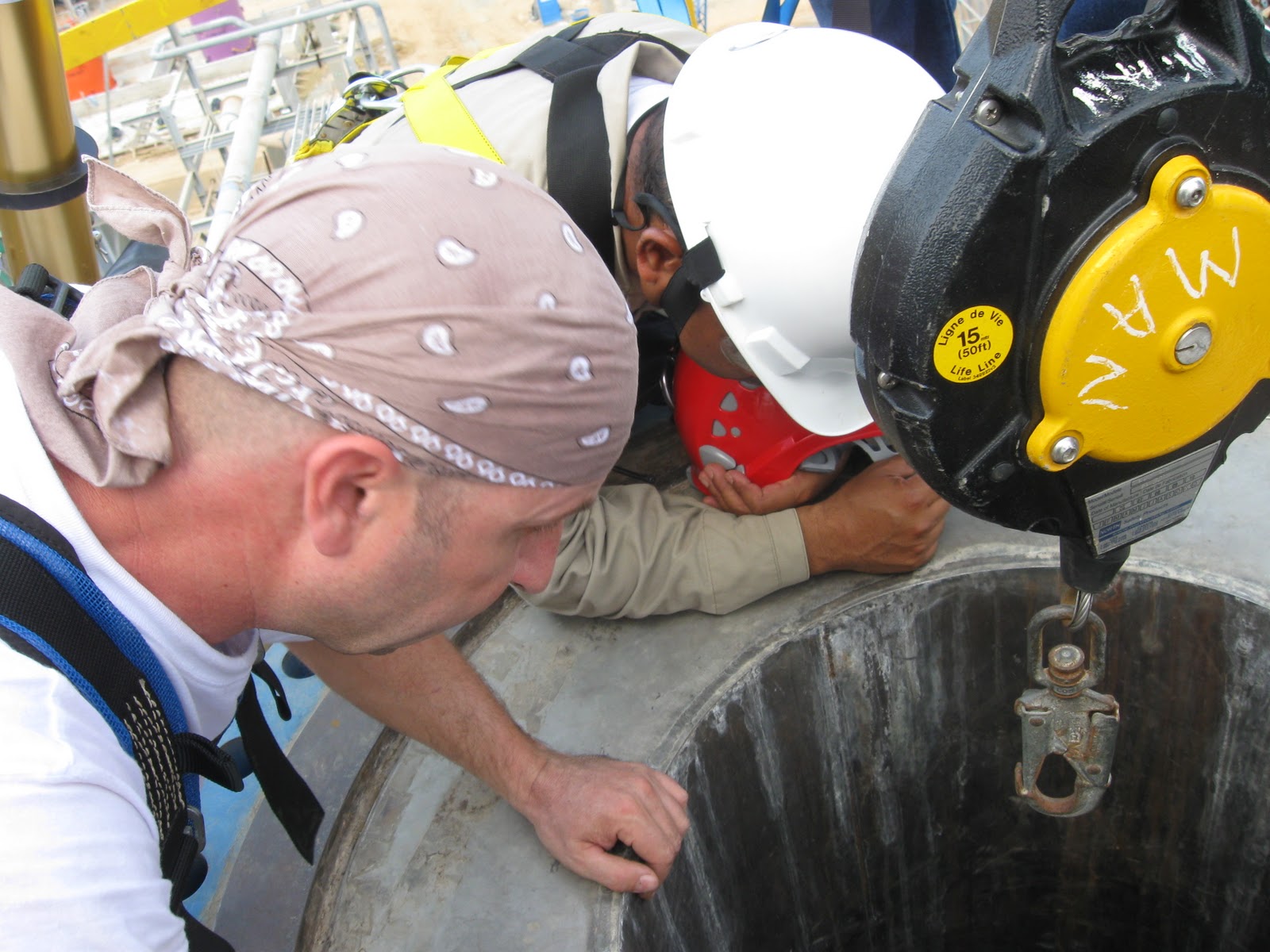 Control de Riesgos industriales DA: Espacios confinados.