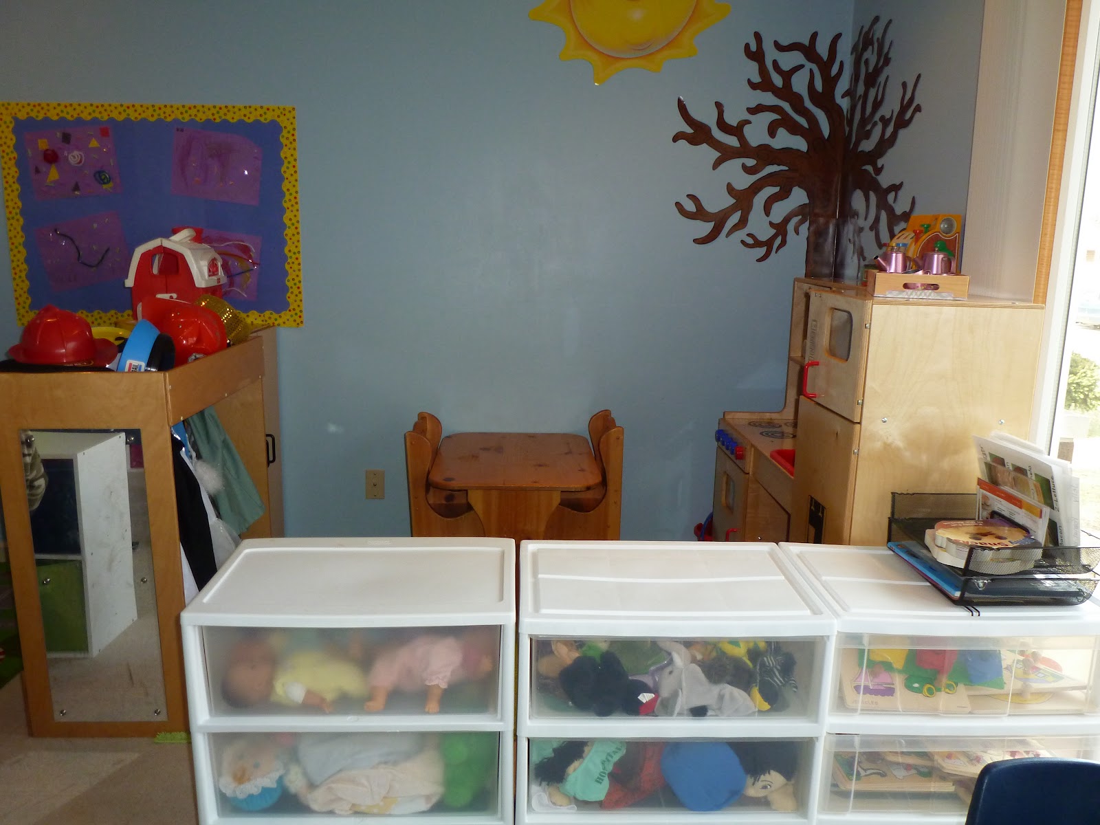 Mrs. Sandy's Family Child Care: Dramatic Play Center