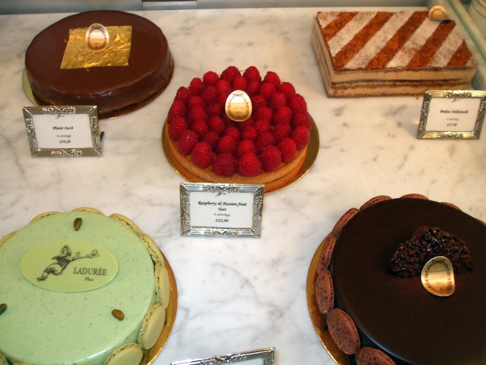 Rosemary's Sampler: Laduree in London