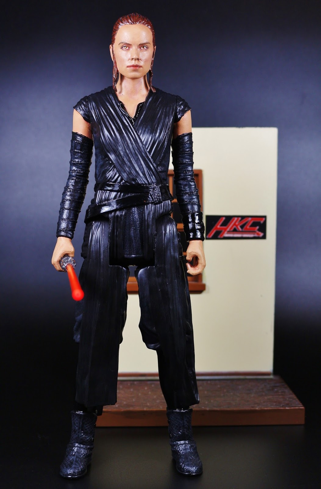 Custom Dark Apprentice Rey Star Wars Infinities Titan Hero Series by ...