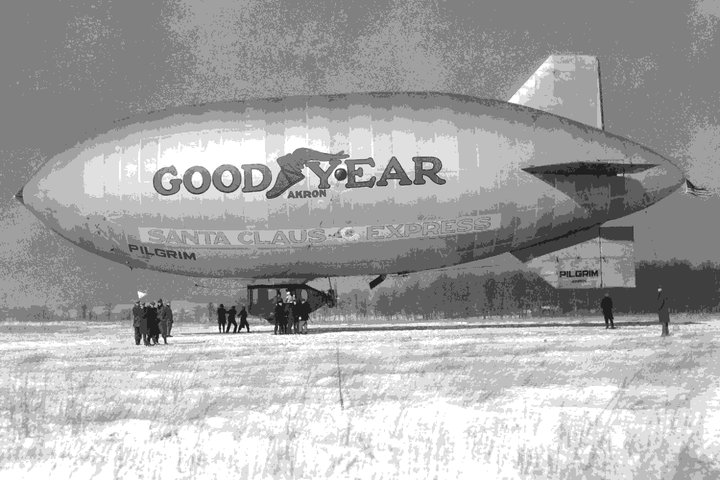Toronto Then and Now: # 25 ~ His Majesty's Airship R100 Over Toronto ...