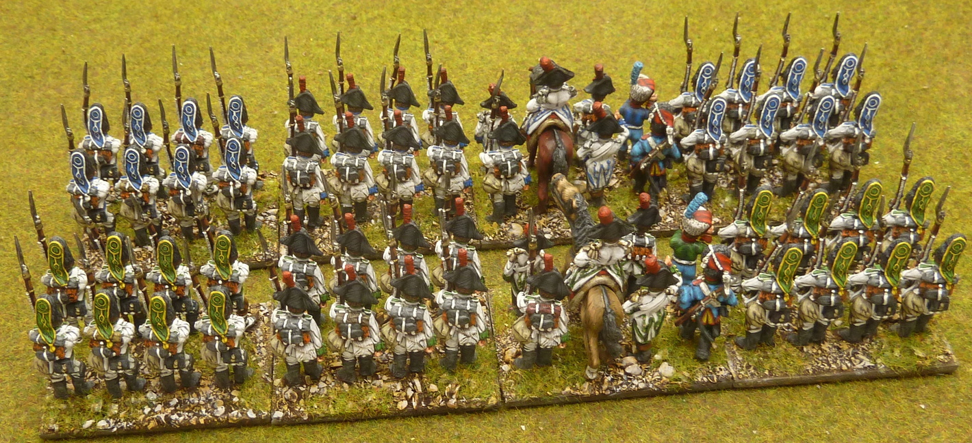 Lace 'n Big Hats: 28mm Napoleonic Spanish Line infantry and Foreign ...