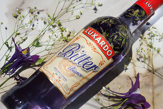 Gastronomista: Butterfly Pea Blue Bitter Spritz