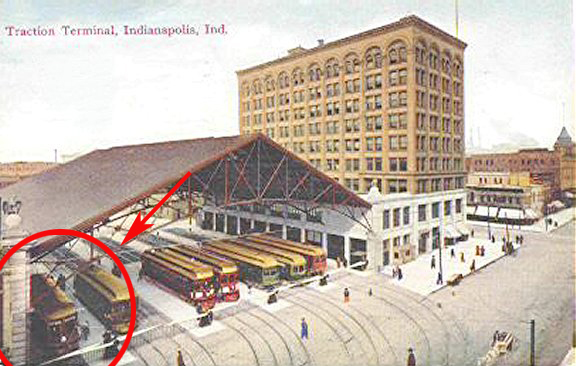 Indianapolis old Bus terminal 1943