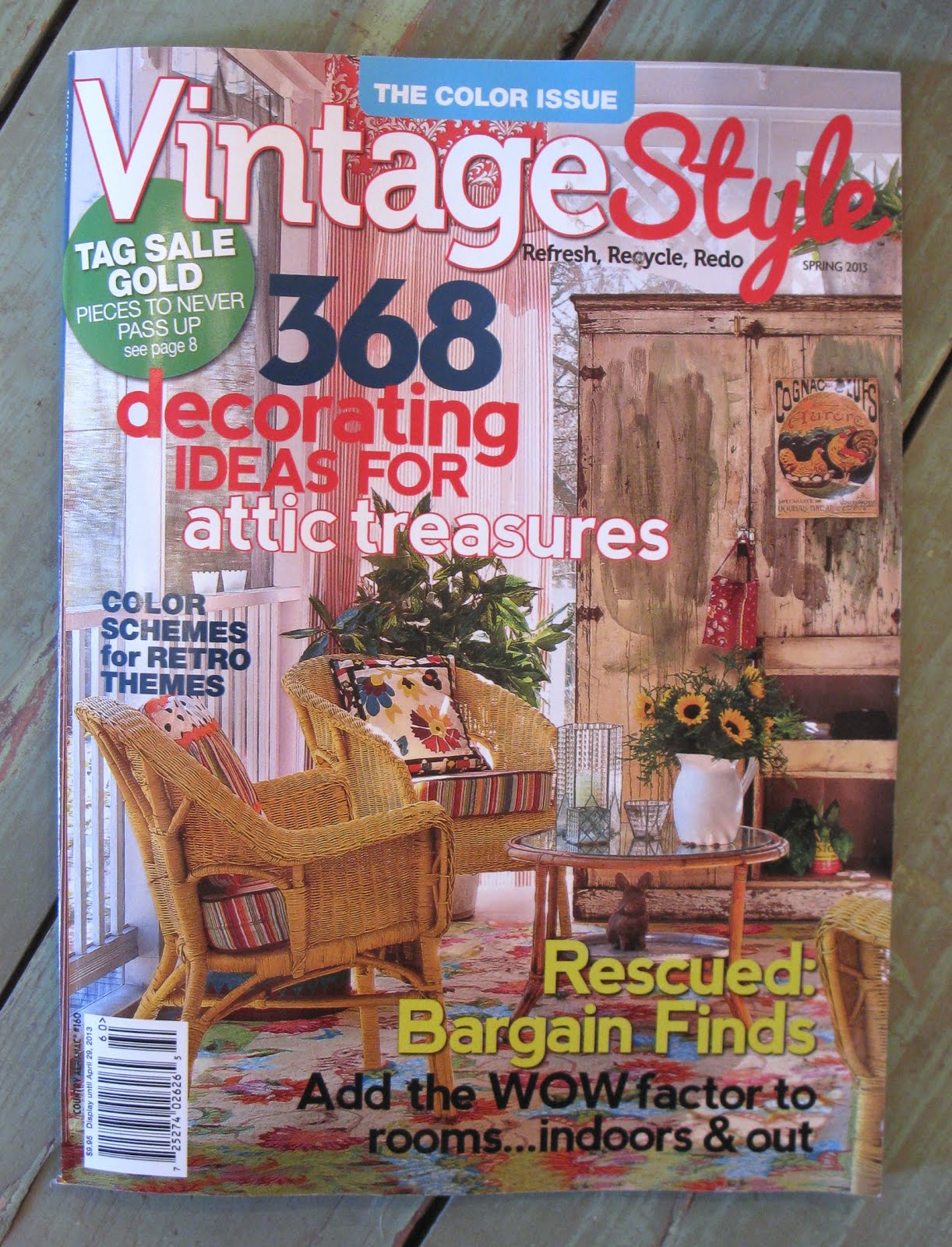 sisters garden: We're in VINTAGE STYLE MAGAZINE!!!