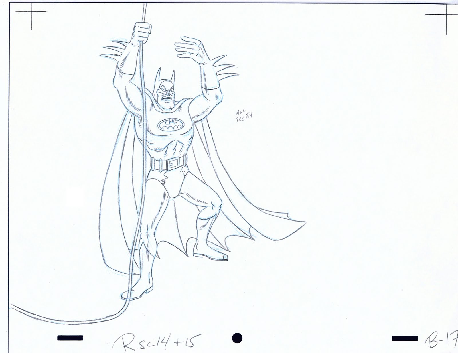 John The Animator Guy: Forced Perspective on Physical Action: Batman ...