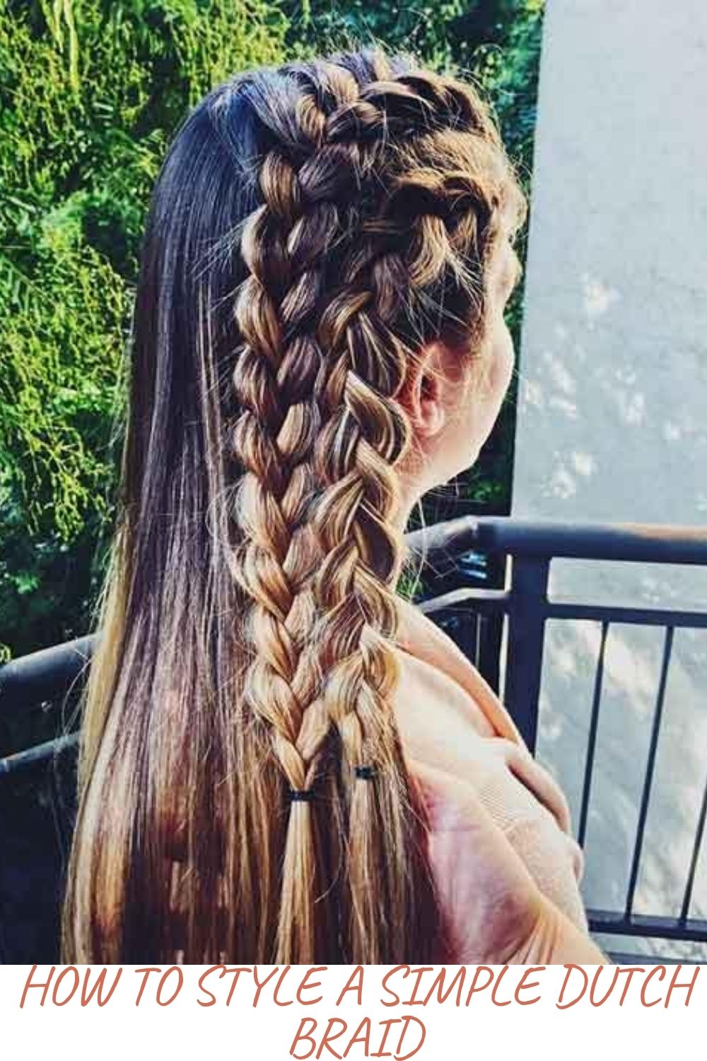 HOW TO STYLE A SIMPLE DUTCH BRAID - Pukrol Satwa