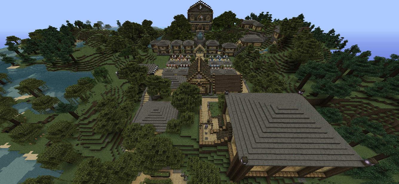 Minecraft Medieval Church Schematic