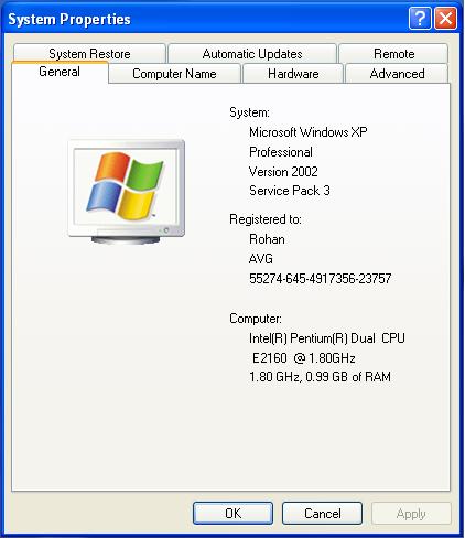 General Information: How to enable Remote Desktop Connection in Windows XP