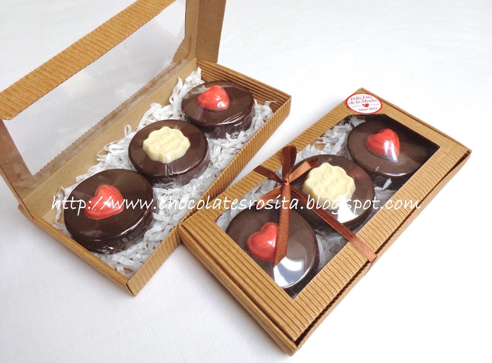 Chocolates Rosita: 45.- Cajas de Alfajores Personalizados