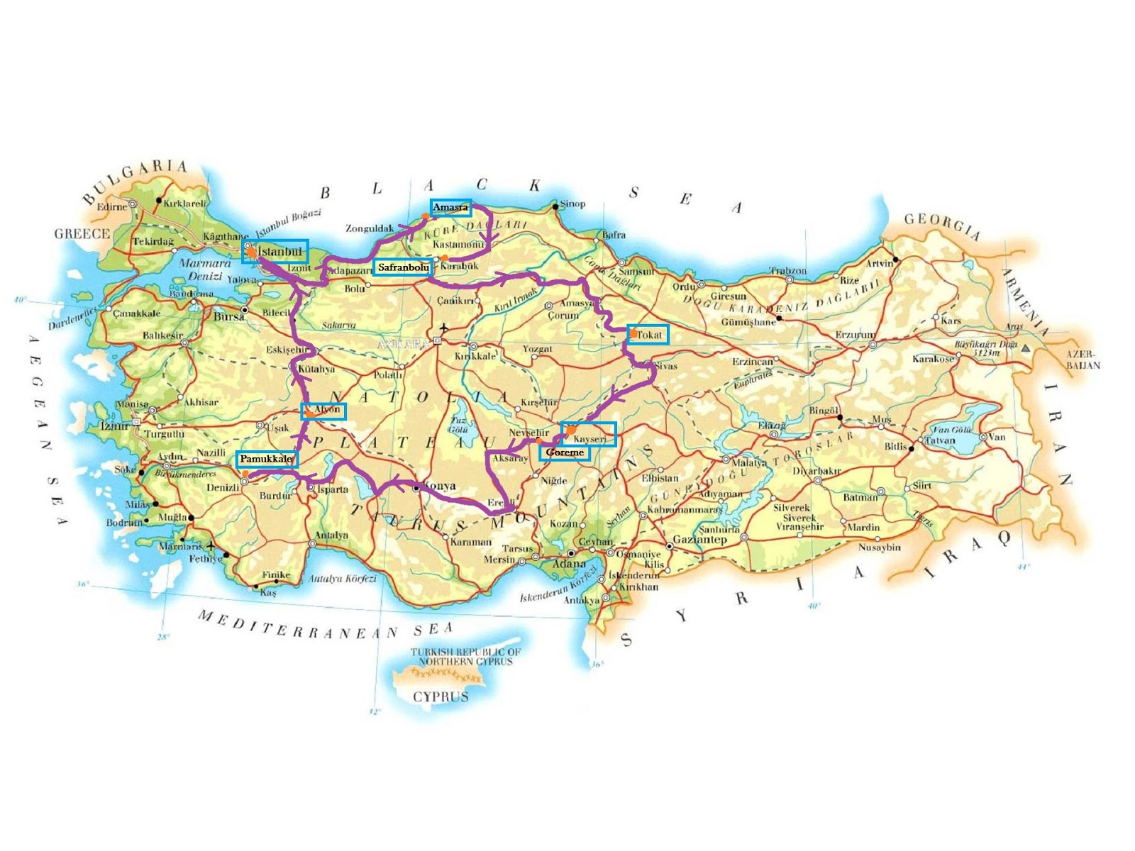 VIAJAR POR LIBRE: Turquia. Itinerario Estambul, Capadocia y Pamukkale