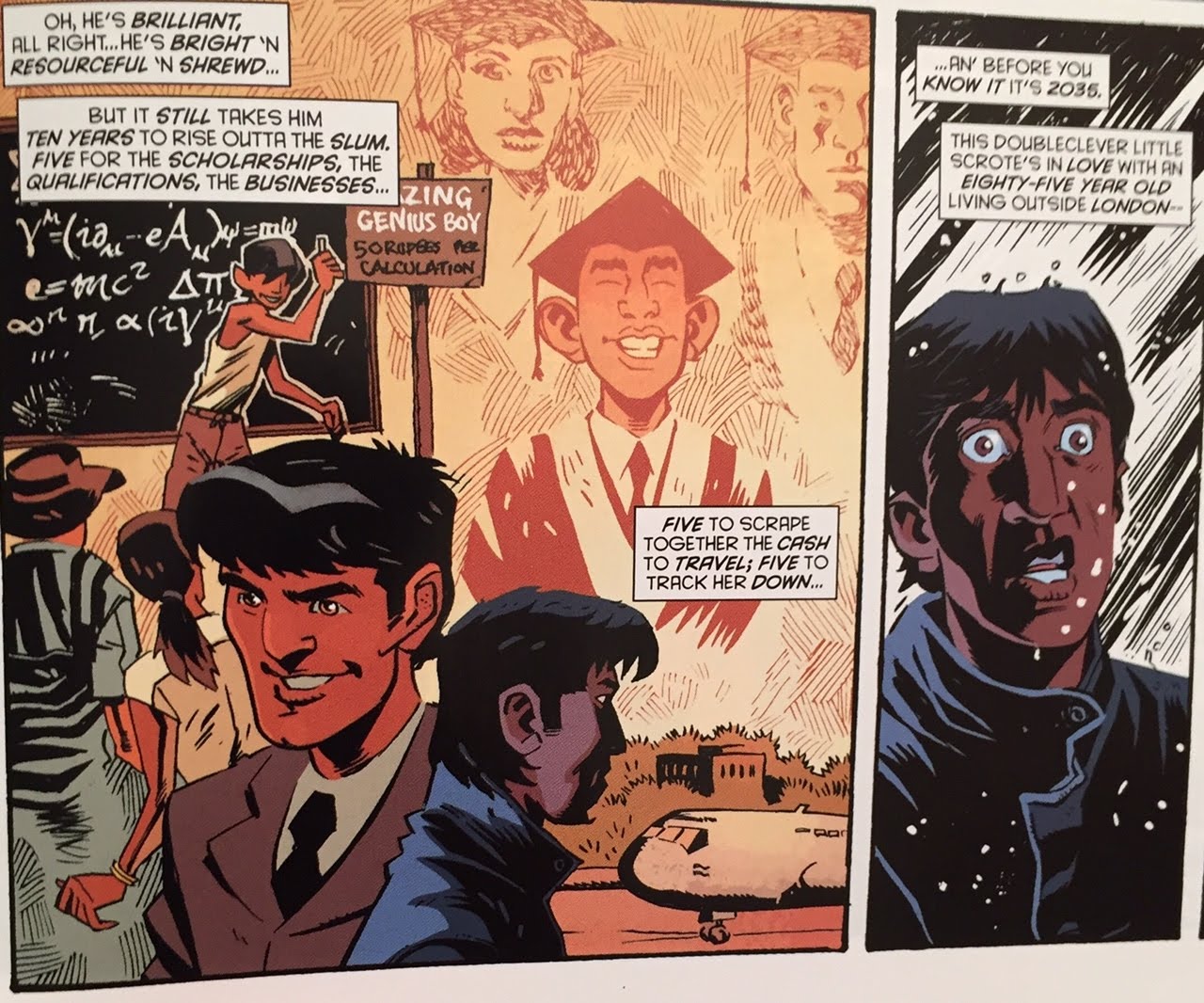 Meanwhile, on the dark side of the Moon...