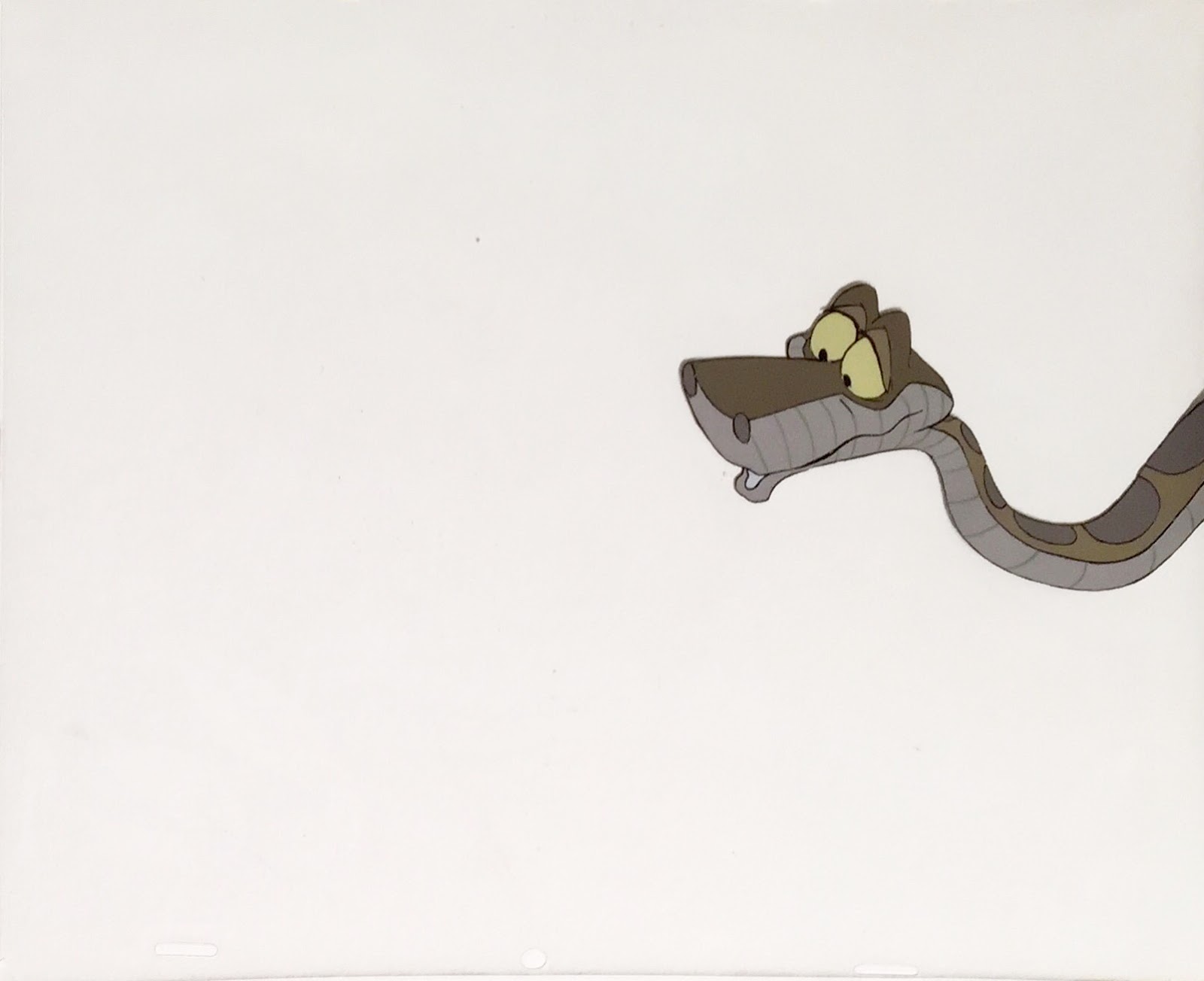 Animation Collection: Original Production Cels of Mowgli and Kaa from ...