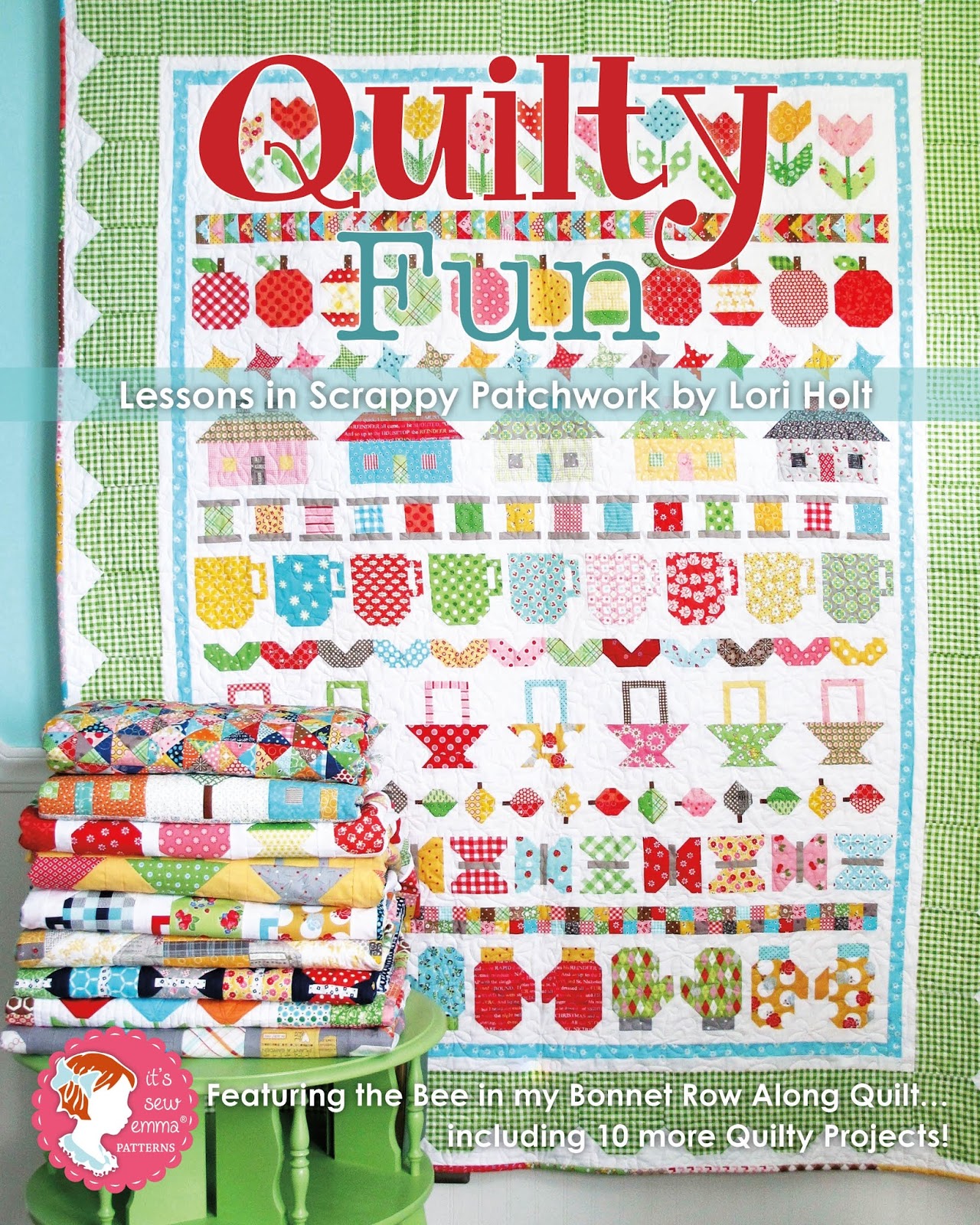 Bee In My Bonnet: A "Quilty Fun" Announcement and a Giveaway!!!...