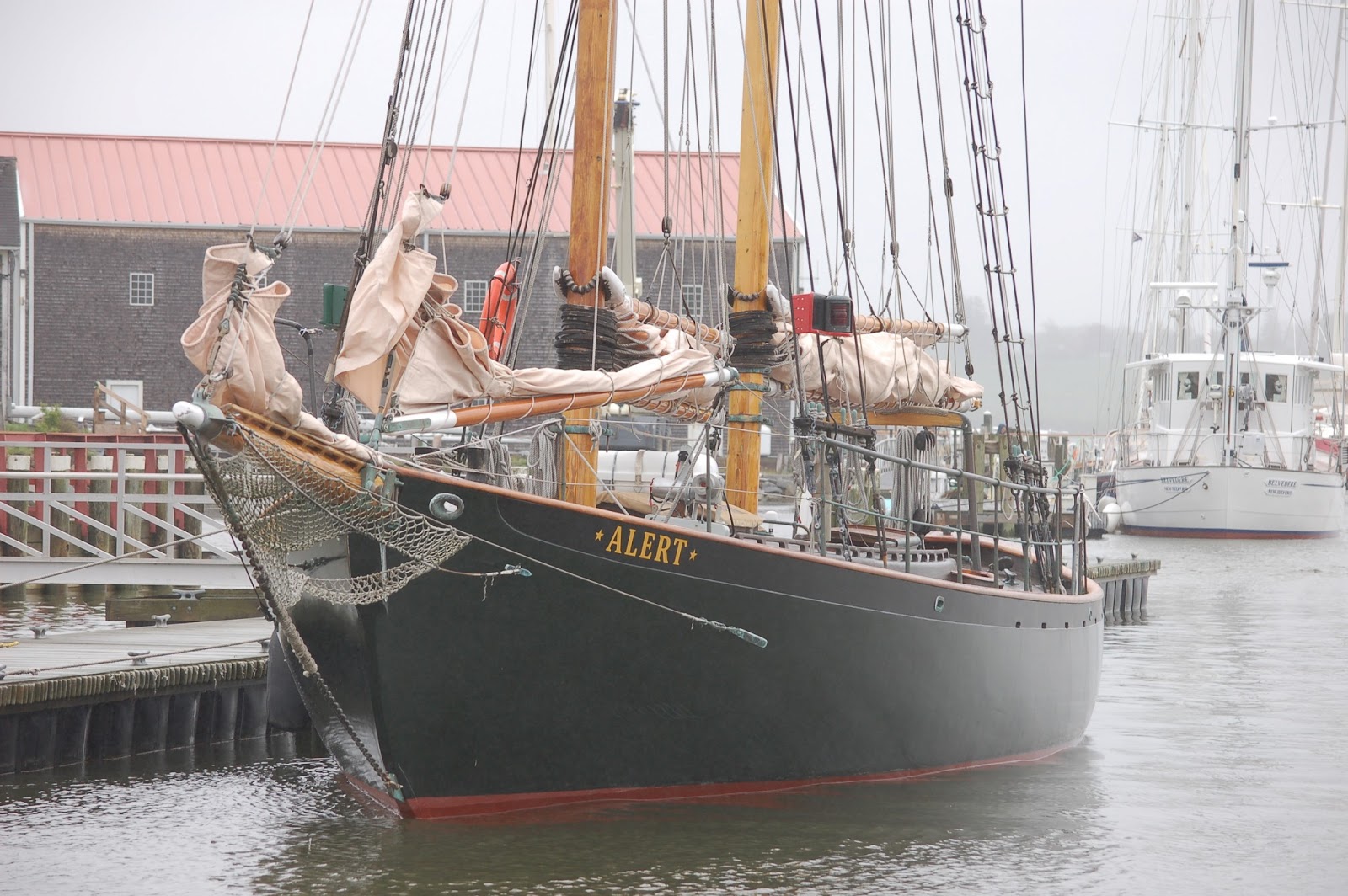 Voyages>`·.¸¸.·´¯`·...¸> : Schooner `Alert', Bailey Island, Maine